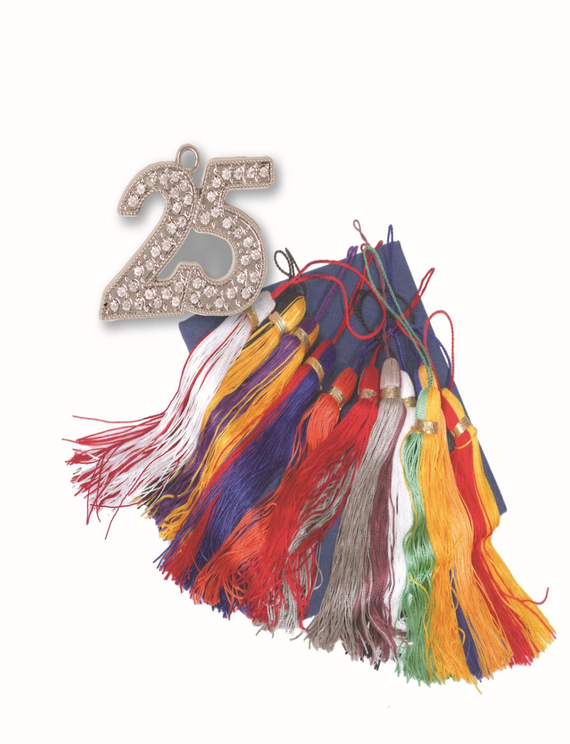 Jumbo Tassel with '25 Bling - PDA Grad Sales